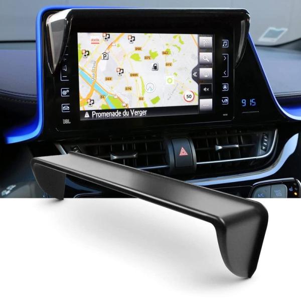 【商品名】　SHAOHAO トヨタ C-HR RAV4 ヤリス カローラ E21型 専用カーナビバイザー 日よけカバー カーナビ バイザー ナビシェード 【商品説明】　・【取付簡単】製品の裏側に粘着性の強い住友3M製の両面テープで、取り付け...