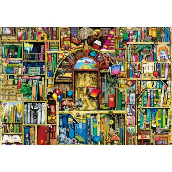 【商品名】　MISITU ジグソーパズル マイクロピース 1000ピース パズル 風景 絵画 本 プレゼント 誕生日 クリスマス おしゃれ インテリア  【商品説明】　・【マイクロピース】独自な裁断技術で精密に作り上げだ極小ピースパズル、そ...