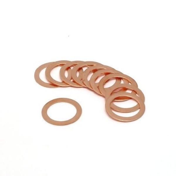【商品名】　(STRAIGHT/ストレート) 銅ワッシャー 10ピース M22 19-00022 【商品説明】　 【サイズ】　高さ : 1.20 cm　横幅 : 9.30 cm　奥行 : 12.30 cm　重量 : 30.0 g　※梱包時の...