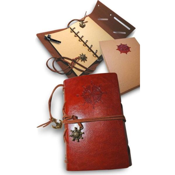 【商品名】　Edges42 システム手帳 ミニ6穴 コラージュノート a7 メモ帳 バインダー PUレザー (ブラウン) 【商品説明】　・◎ご家族やお友達のプレゼントにも喜ばれます。【ご注意】合皮と箱の臭いが少しございます。・◎フレークシー...