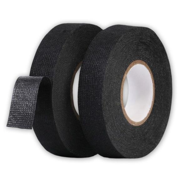 【商品名】　絶縁テープ ワイヤーハーネステープ 自動車布テープ ハーネス結束保護テープ 自己粘着性 耐老化性 防水 耐熱 耐油 耐腐食 電線の絶縁保護  【商品説明】　・【使いやすさ】ワイヤーハーネステープ、手で引き裂くことができ、はさみや...