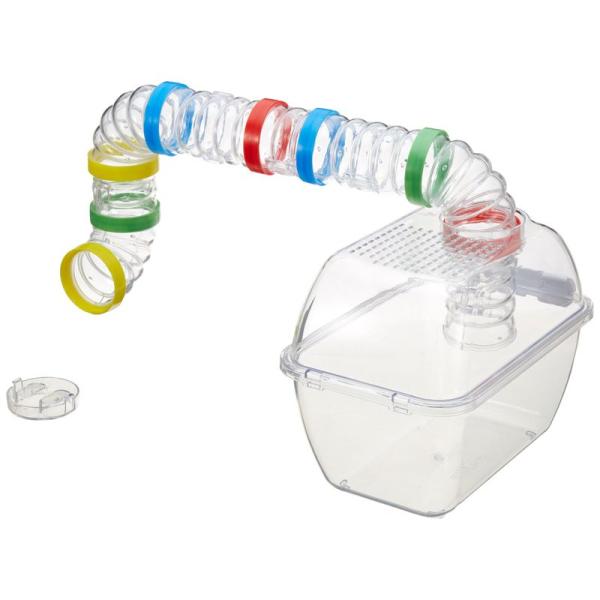 【商品名】　SANKO P16 ハムスター ジョイントバスハウス(パイプ付き) 【商品説明】　・原産国:中華人民共和国・本体サイズ (幅X奥行X高さ) :23.2×15.1×17.8cm・本体重量:0.725kg 【サイズ】　高さ : 15...