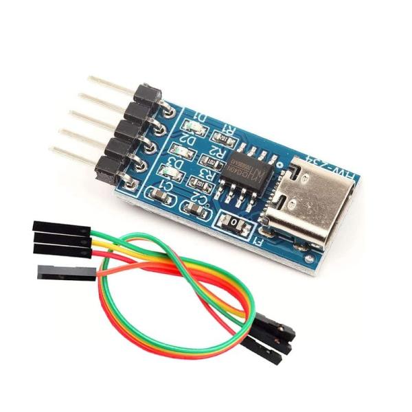 【商品名】　YMS PARTS USB-Type C CH340N TTLシリアル変換アダプターモジュール データ転送 5VUART(1個入) 【商品説明】　 【サイズ】　高さ : 0.50 cm　横幅 : 8.00 cm　奥行 : 12....