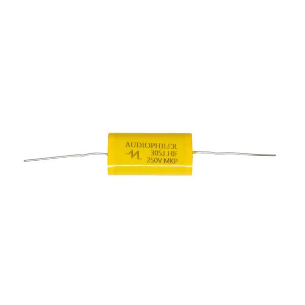 【商品名】　YMS PARTS AUDIO-PHILTER オーディオ用ポリエステルフィルムコンデンサ 250V 4個セット ネットワークやツイーター向 【商品説明】　 【サイズ】　高さ : 1.40 cm　横幅 : 7.70 cm　奥行 ...
