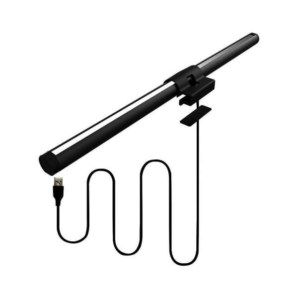 【商品名】　モニターライトUSBゲーミングライトデスクランプLEDパソコンライト掛けスクリーンライトバー、RGB幻想的な色の周囲光、タッチコントロール無 【商品説明】　・[ 七種類のカラフルな光・多機能] モニターライトは92個のLED、5...