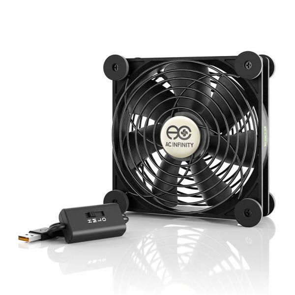【商品名】　AC Infinity MULTIFAN S3 静音 120mm USB Fan 冷却ファン UL認定済み 受信機 DVR プレイステーショ 【商品説明】　・デュアルボールベアリングの定格寿命は67,000時間＆横に寝かせても立...