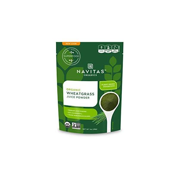 Navitas Organics Wheatgrass Powderは、100％凍結乾燥させた、米国産の有機栽培のウィートグラスのフレッシュプレスジュースです。体をクレンズし、自然で持続的なエネルギーを刺激する能力で知られています。世界で最...