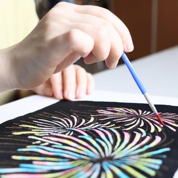 逸品呉服　さわらび〜ほりだし堂〜◆　商品説明　◆本商品は、お子様から大人までご自宅で簡単に体験できる染色キットです。初心者でも手軽に挑戦でき、どなたが体験されてもきれいに仕上がります。お気軽にお楽しみください。完成品は玄関やリビングに飾って...