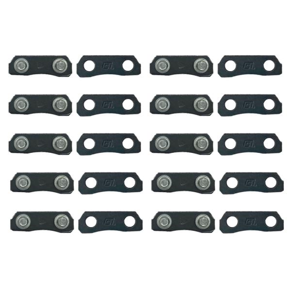 ■ 商品説明 ■当商品はスチール純正品です。リベット有/無 タイストラップセット 10セット入りです。ソーチェーンをリベットスピナーで繋ぐ際に必要な部品です。適合ソーチェーン：スチール 63PM3, 63PS3ピッチ： 3/8"(LowPr...