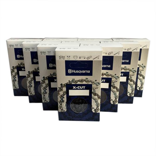 ■ 商品説明 ■当商品は ハスクバーナ 純正のチェーンソー 替刃（チェーン刃）です。X-CUT SP33G は ハスクバーナ(Husqvarna) により開発、設計、製造、すべての工程を自社工場で行われた初めてのソーチェンです。耐久性、低伸...