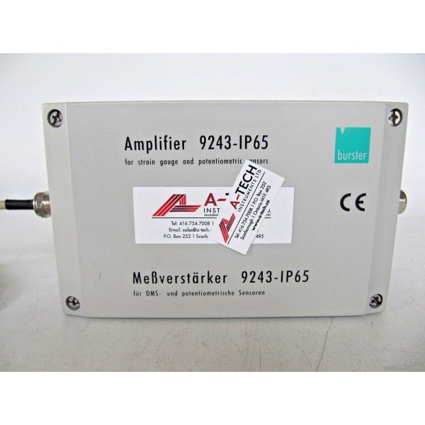 (NEW) Burster Strain Gauge &amp; Potentiometric Sensor Amplifier 9243-IP65（新）バースターひずみゲージ＆ポテンショメコリーセンサーアンプ9243-IP65