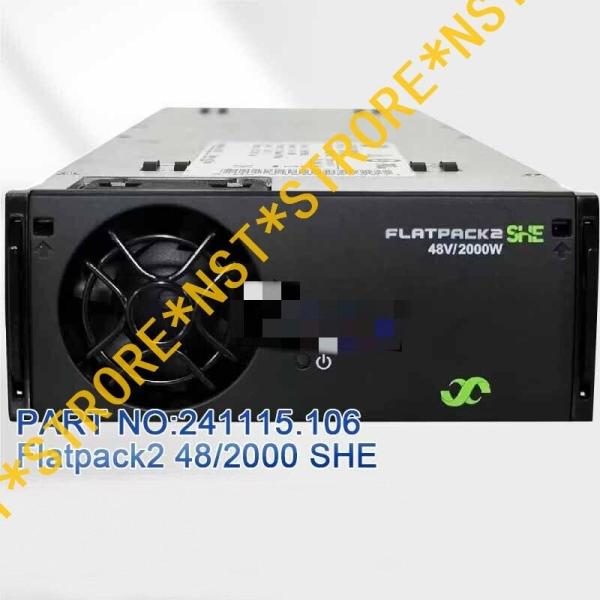 1pcs NEW Flatpack2 48/2000 SHE 241115.106 Communication Power Rectifier Module1PCS New FlatPack2 48/2000 SHE 241115.106通...