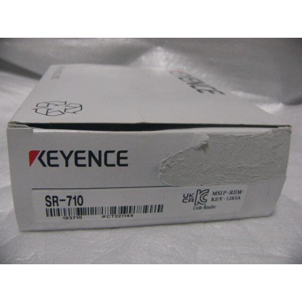 ※他店舗でも販売を行っておりますため、ご購入前に在庫確認をお願いいたします。※店舗直通アドレス：sb18shop@gmail.com【　国内発送　インボイス対応　送料無料】キーエンス SR710 超小型固定式2次元コードリーダ