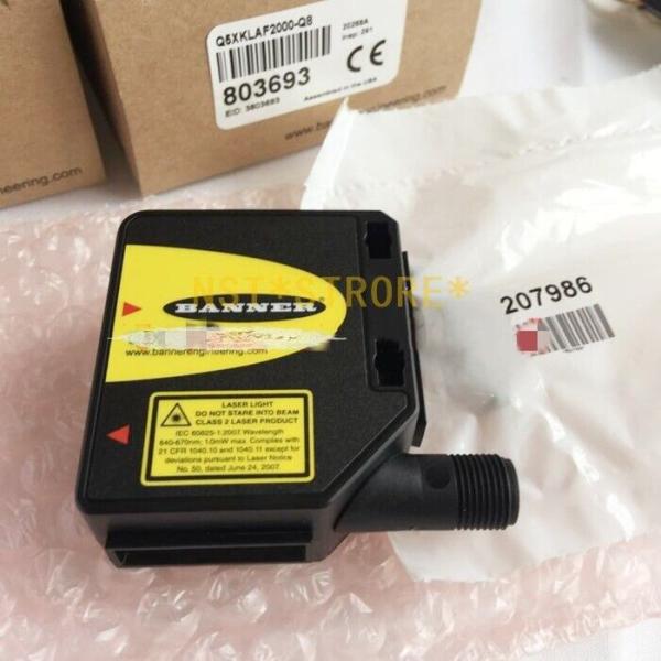 1PCS NEW FOR BANNER Q5XKLAF5000-Q8 High Power Multi-Function Laser SensorバナーQ5xklaf5000-Q8高出力マルチファンクレーザーセンサーの1PCS新規