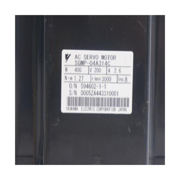 YASKAWA AC SERVO MOTOR SGMP-04A314CYaskawa ACサーボモーターSGMP-04A314C