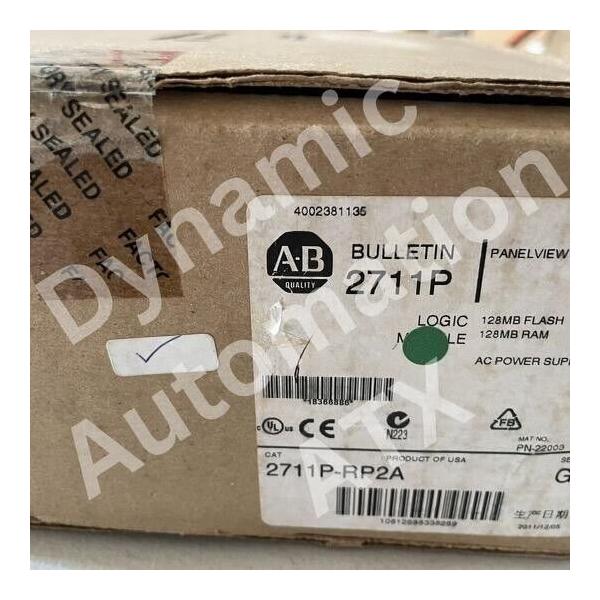 New Sealed Allen Bradley 2711P-RP2A Ser G 2711P-RW2 RR128 PanelView Plus Module新しい密封されたアレンブラッドリー2711p-RP2A Ser G 2711p-R...