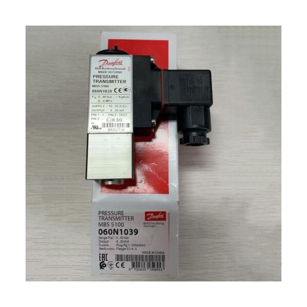 One New Pressure Transmitter For Danfoss MBS5100 060N1039Danfoss MBS5100 060N1039の1つの新しい圧力送信機