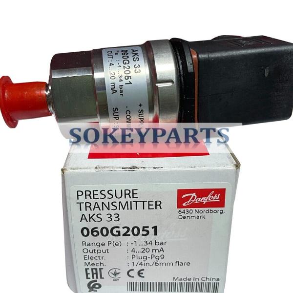 1pc New Danfoss AKS33 060G2051 Pressure Transmitter1PC新しいDanfoss AKS33 060G2051圧力送信機