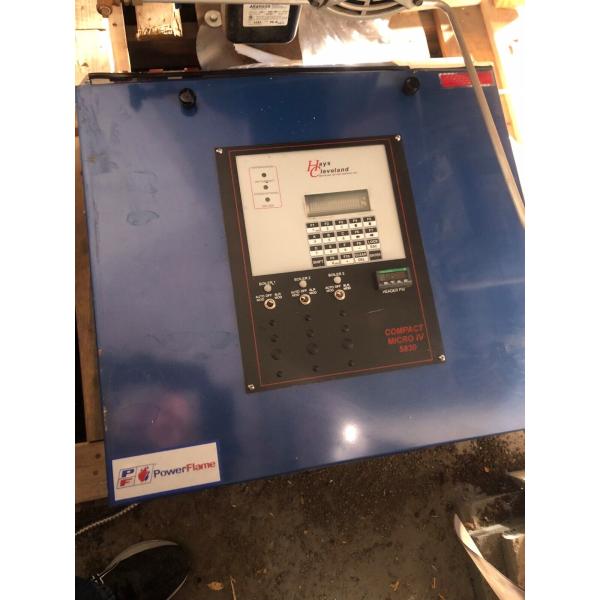 Power Flame Hays Cleveland Micro IV Three Steam Boiler Modulating Lead Lag ContrパワーフレームヘイズクリーブランドマイクロIVスリースチームボイラー変調リードラ...