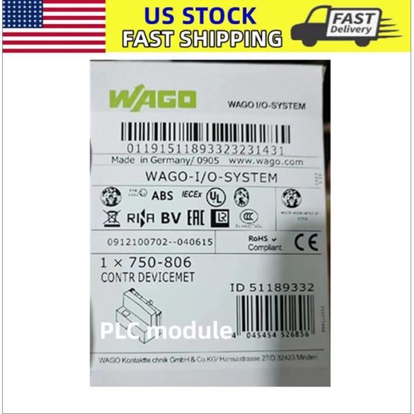 1PCS NEW WAGO 750-806 750806 module1PCS新しいWAGO 750-806 750806モジュール