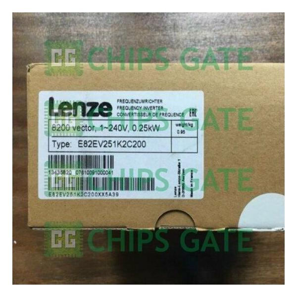 1PCS NEW For LENZE Drive E82EV251K2C200 220V / 0.25KWLenze Drive E82EV251K2C200 220V / 0.25kWの1PCS新規