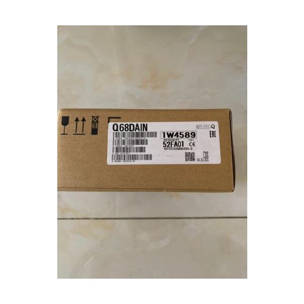 1PC NEW MITSUBISHI PLC MODULE Q68DAIN IN BOX1PC新しい三菱PLCモジュールQ68Dain in Box