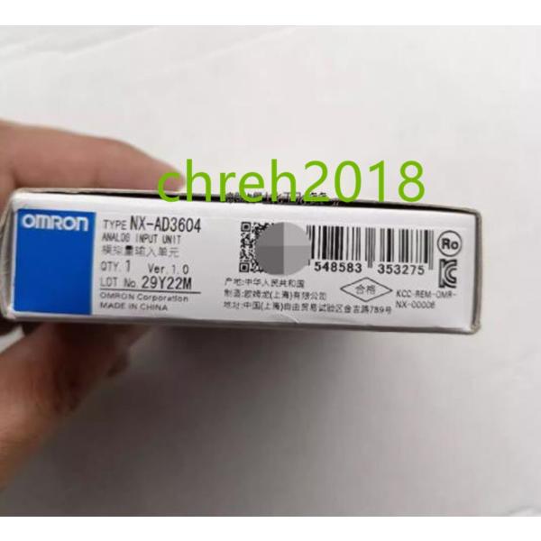 1 PCS  Omron NX Series analog input unit NX-AD36041 PCS OMRON NXシリーズアナログ入力ユニットNX-AD3604