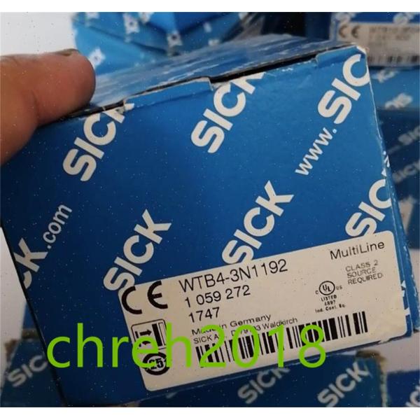 1PCS  SICK WTB4-3N1192 1059272 multi-task photoelectric sensor1PCS SICK WTB4-3N1192 1059272マルチタスク光電気センサー