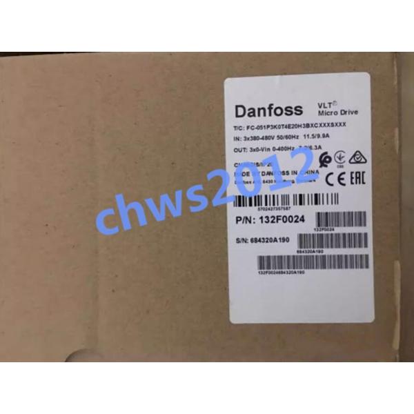 1 PCS NEW Danfoss inverter FC-051P3K0T4E20H3BXCXXXSXXX 132F00241 PCS New Danfoss Inverter FC-051P3K0T4E20H3BXXXXXXXX 132...