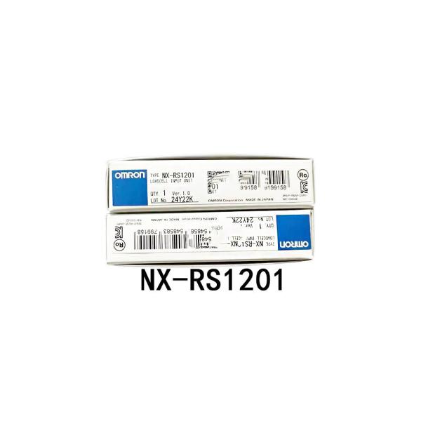 ONE OMRON New Sealed NX-RS1201 NX RS1201 LOADCELL INPUT UNITOMRON 新密閉型 NX-RS1201 NX RS1201 ロードセル入力ユニット 1 台