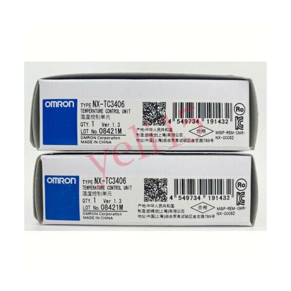 1PCS Omron NX-TC3406 NXTC3406 Temperature Control Module1PCS OMRON NX-TC3406 NXTC3406温度制御モジュール