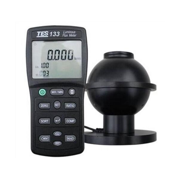 New TES133 Luminous Flux Meter Auto Ranging From 0.05 To 7000 Lumens TES-133 mp0.05?7000ルーメンの範囲の新しいTES133光磁束メーターTES-133 ...