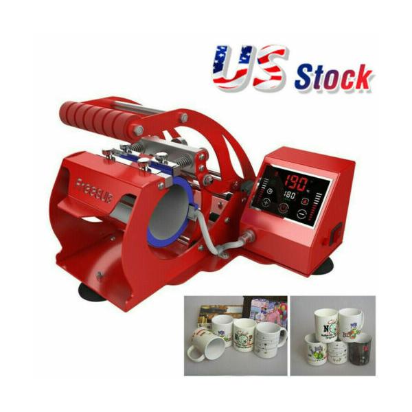 SMART Touch Screen 11OZ Heat Press Transfer Machine Cup Coffee Mug Sublimation #スマートタッチスクリーン11オンスヒートプレストランスファーカップコーヒーマグ昇華＃