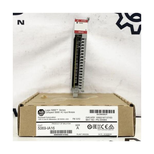 Allen Bradley 5069-IA16 CompactLogix AC Input Module SER A SHIPS FROM USAAllen Bradley 5069-IA16 CompactLogix AC入力モジュールS...
