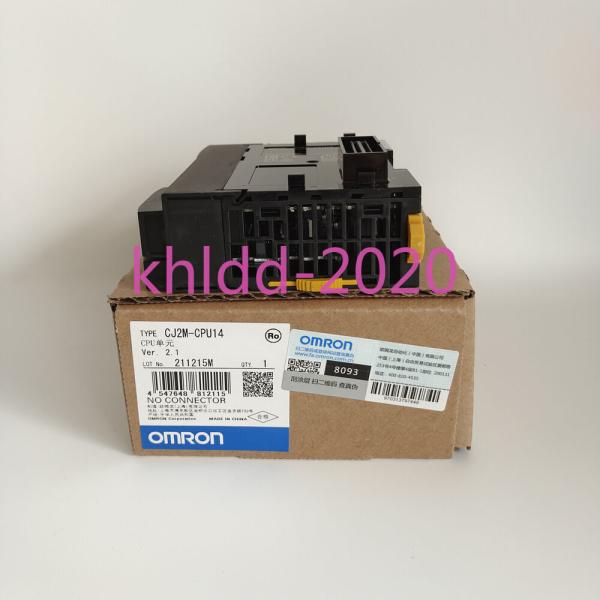 1PCS New Omron CJ2M-CPU14 CPU Unit In Box  CJ2MCPU141PCS新しいOMRON CJ2M-CPU14 CPUユニットボックスCJ2MCPU14
