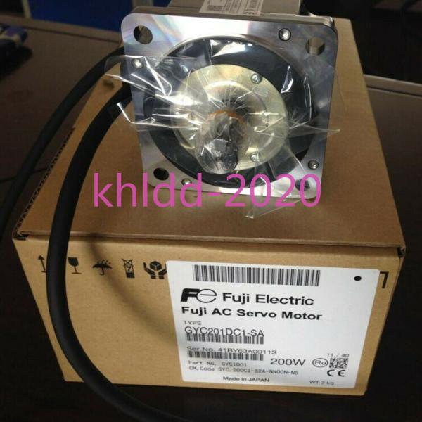 1PC FUJI GYC201DC1-SA GYC201DC1SA Servo Motor New1PC Fuji GYC201DC1-SA GYC201DC1SA SERVO MOTOR NEW