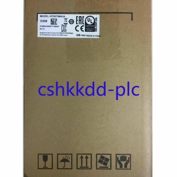 1PC Mitsubishi VFD075M43A VFD-075M43A 380V-7.5KW Inverter New1PC 三菱 VFD075M43A VFD-075M43A 380V-7.5KW インバーター新