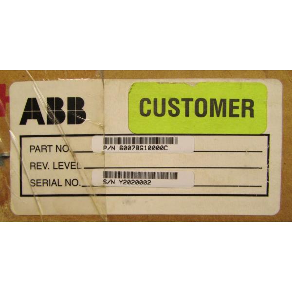 ABB 6007BG10000C PC Interface Control Module PC BoardABB 6007BG10000C PCインターフェイスコントロールモジュールPCボード