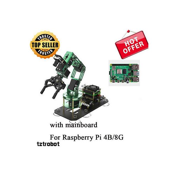 DOFBOT AI Vision Robotic Arm 6 Axis Robot Arm Assembled With ROS +Mainboard #topDofbot AI Vision Robotic Arm 6軸ロボットアームRO...