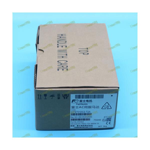 New FUJI GYS751DC2-T2A GYS751DC2T2A Servo Motor In Box新しい富士gys751dc2-t2a gys751dc2t2a box in box