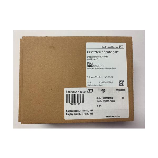Endress Hauser Promag Display Module 4 wire XPD0017-1  NEWEndress Hauser Promagディスプレイモジュール4ワイヤーXPD0017-1 NEW