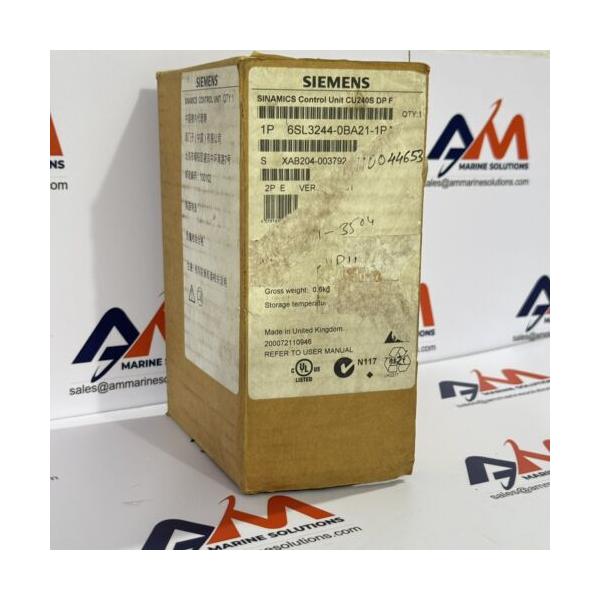 Siemens 6SL3244-0BA21-A0 SINAMICS Control Unit CU240S DP Fシーメンス 6SL3244-0BA21-A0 SINAMICS コントロールユニット CU240S DP F