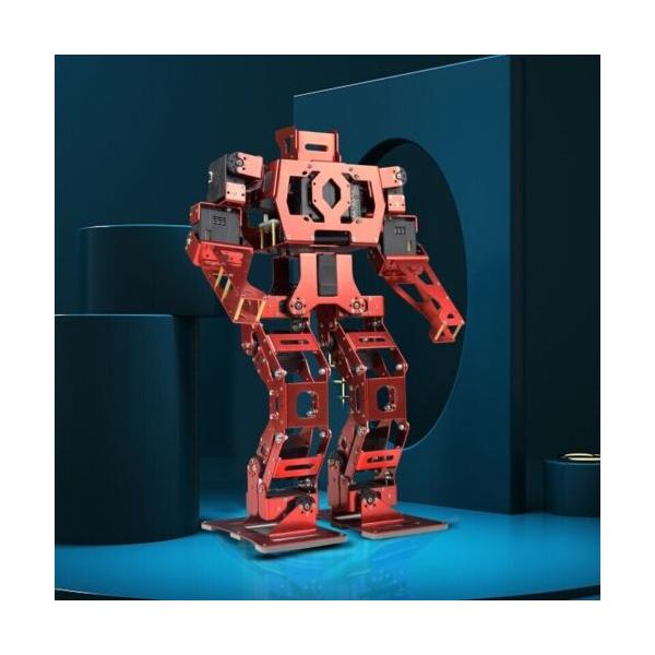 Metal 15 Dof Biped Robot Humanoid Robot Fighting Robot w/ PS2 Console Controllerメタル15 DOFバイプドロボットヒューマノイドロボット戦闘ロボットW/ PS2...