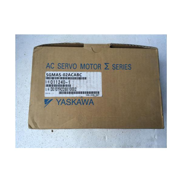 1PC YASKAWA AC SERVO MOTOR SGMAS-02ACABC NEW  #A11PC Yaskawa ACサーボモーターSGMAS-02ACABC NEW＃A1