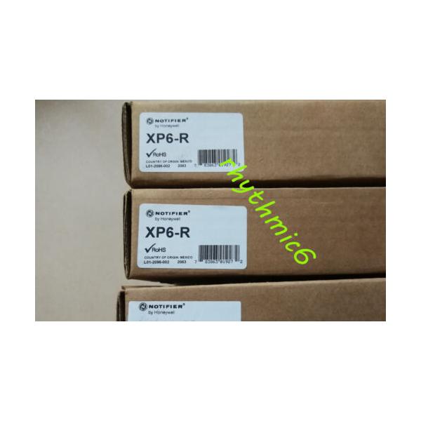 NOTIFIER  XP6-R Notification procedureNotifier XP6-R通知手順