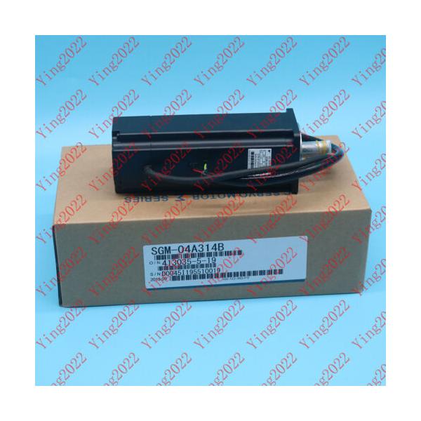 One new SGM-04A314B servo motor in box  YK52  #A1ボックスYK52＃A1の1つの新しいSGM-04A314Bサーボモーター