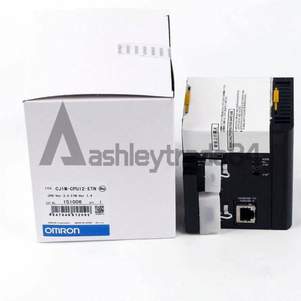 1PC NEW Omron CJ1M-CPU12-ETN PLC1PC New Omron CJ1M-CPU12-ETN PLC