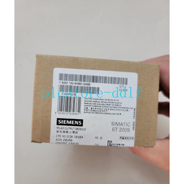 5PCS/1Box New Siemens 6ES7132-4HB01-0AB0 Relay Output Module5 ピース/1 ボックス新しいシーメンス 6ES7132-4HB01-0AB0 リレー出力モジュール