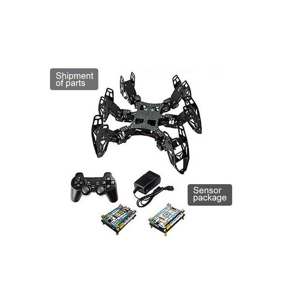 6 Legs Robot Programming Development DIY Kit 3DOF Hexapod Spider Robot w/ Seosor6脚ロボットプログラミング開発DIYキット3DOF HEXAPOD SPIDER...