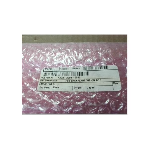 Fanuc A20B-2004-004001A PCB Backplane Vision Boardファナック A20B-2004-004001A PCB バックプレーン ビジョン ボード